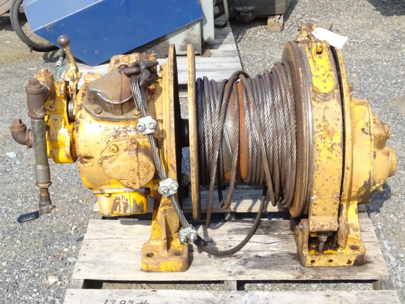 Ingersoll-Rand 10,000 LB. Pneumatic Winch, Air Tugger , K6UA | Joseph ...
