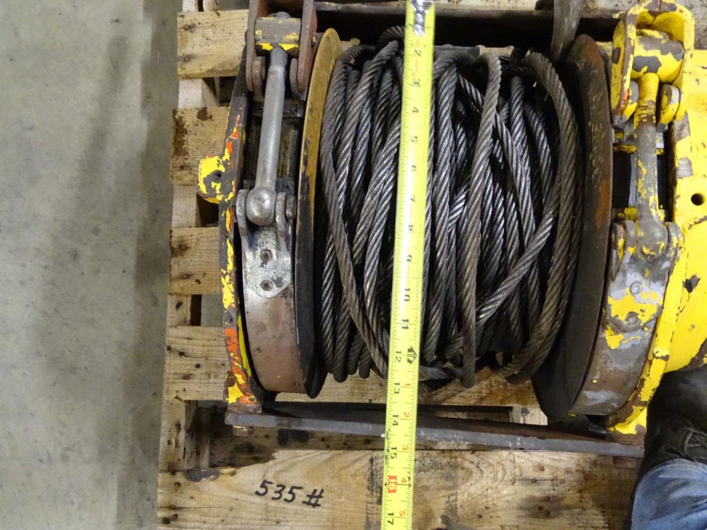 Chicago Pneumatic 4,000 LB. Pneumatic Winch, Air Tugger , T75522 ...