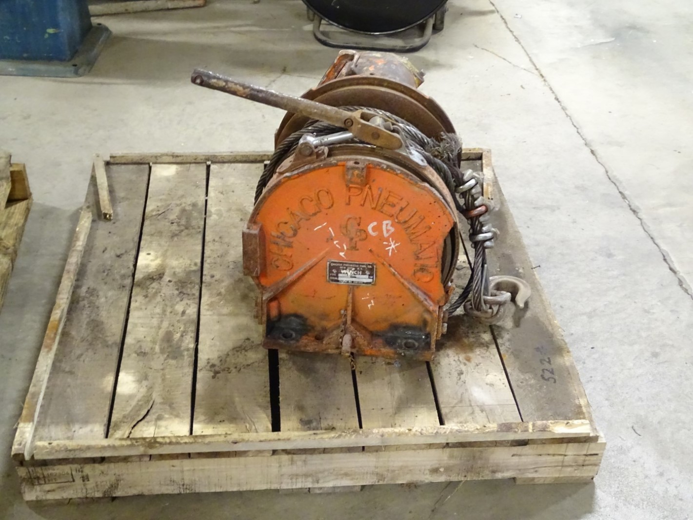 Chicago Pneumatic 4,000 LB. Pneumatic Winch, Air Tugger , 15RS | Joseph ...