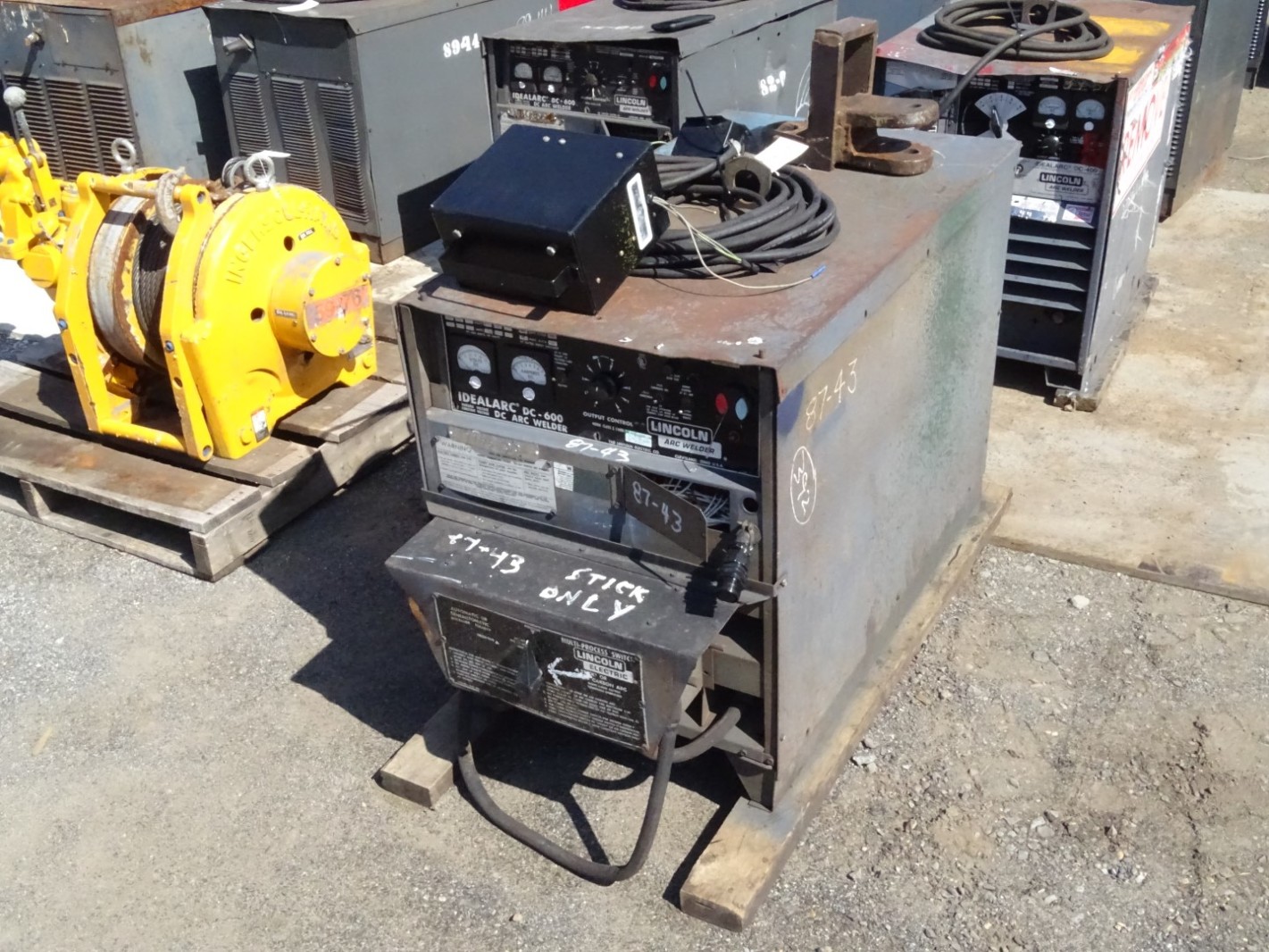 Lincoln Electric DC Arc Welder 440 Volts , IdealArc DC-600 | Joseph ...