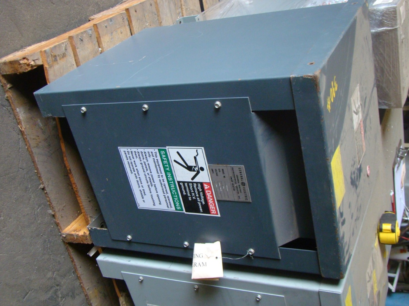 General Electric Linear Reactor 70kva 440-480v, ERDDA | Joseph Fazzio ...