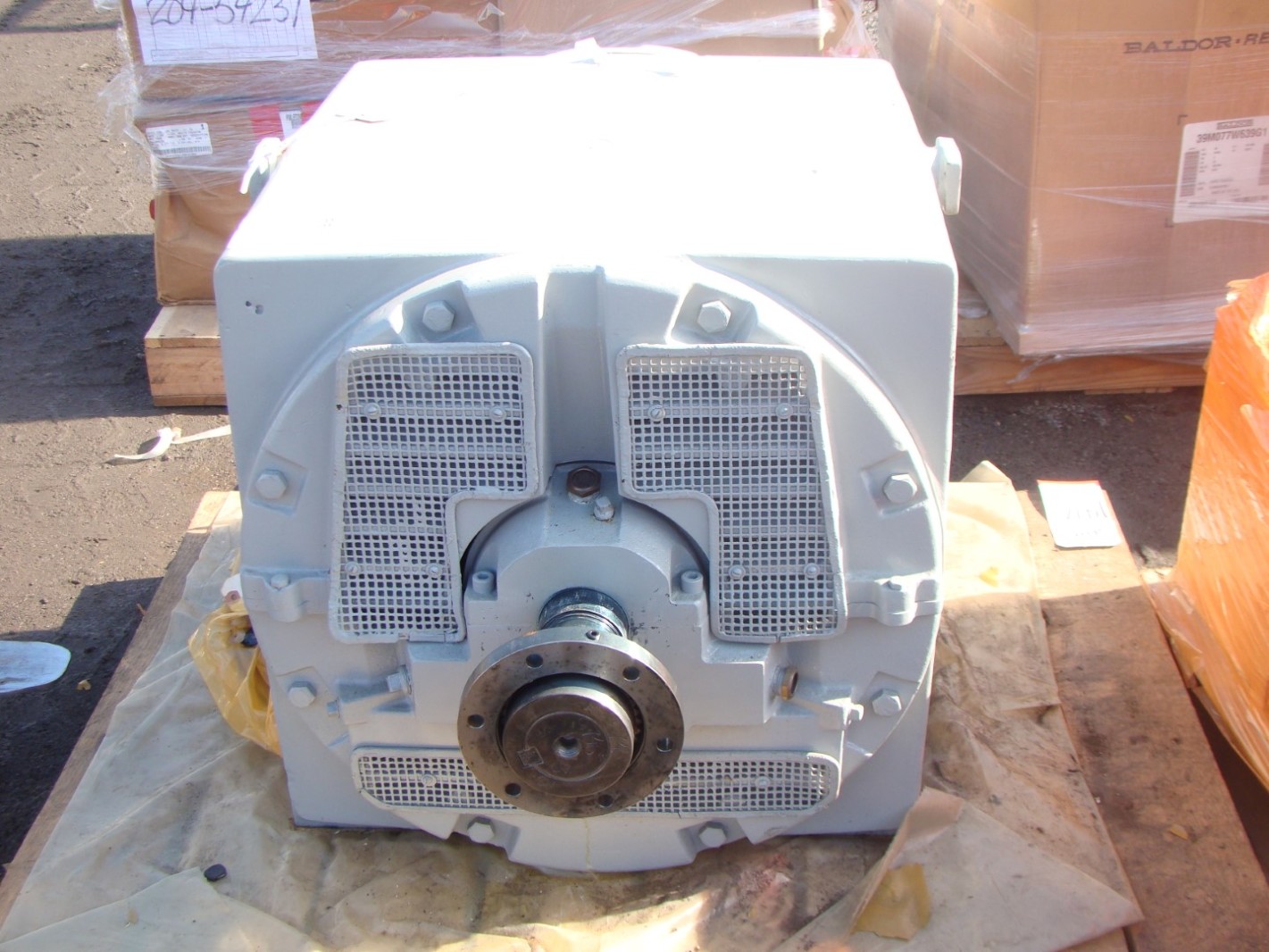General Electric Custom 8000 250HP Induction Motor 480v, 5K814316A72 ...