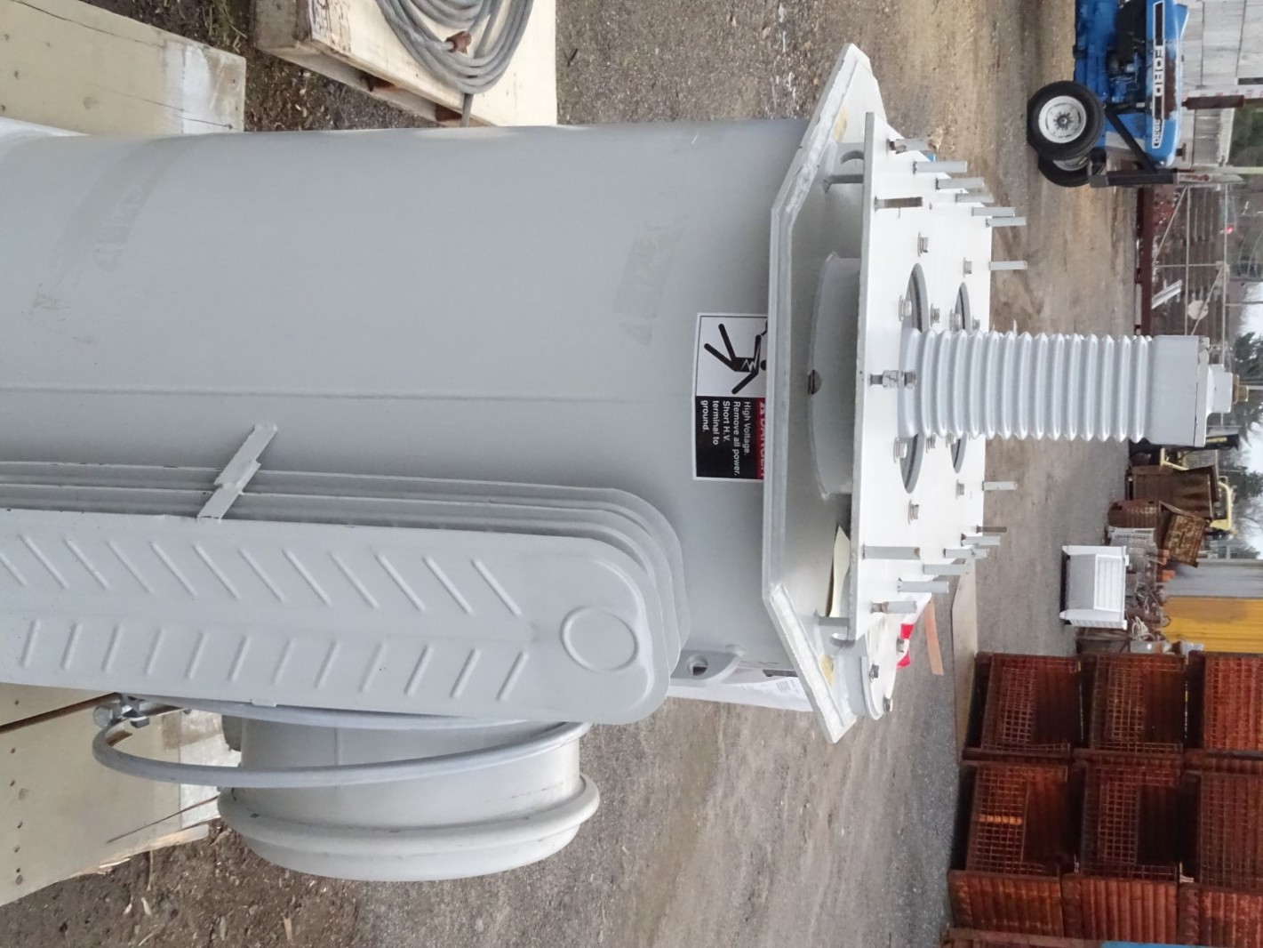 GE 57kVA Transformer Rectifier 460v Single Phase, SEC: 59400v , GEK ...