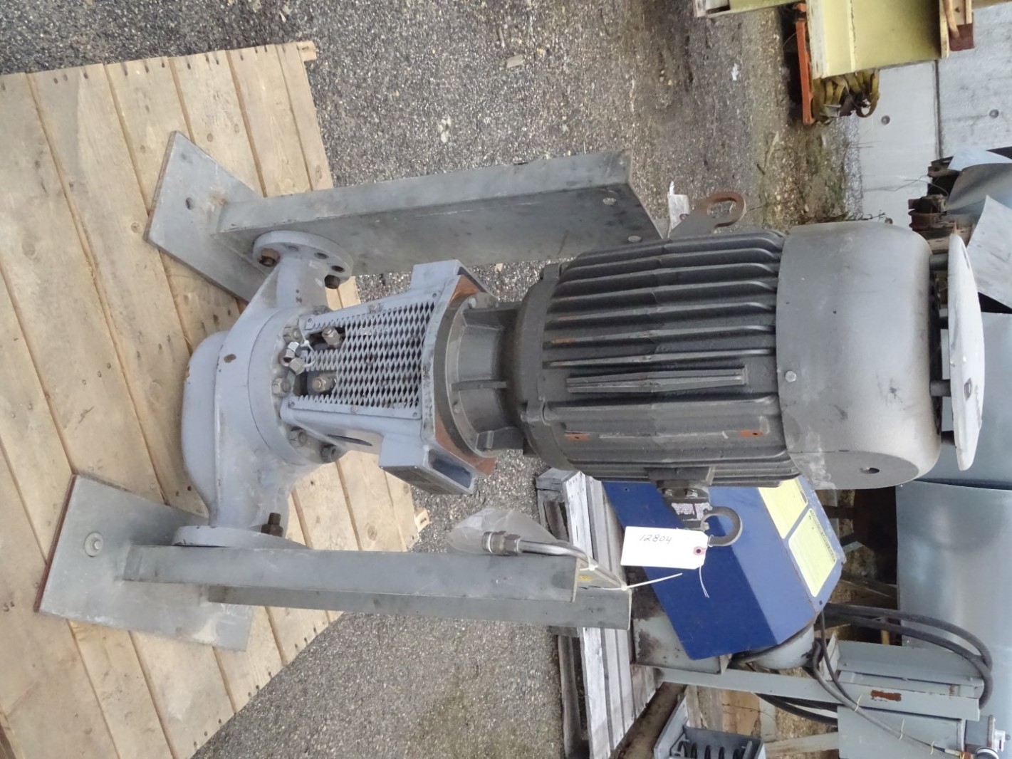 SPX ClydeUnion vertical in-line centrifugal pump 150 GPM, 2 x 3 x 7 VLK ...