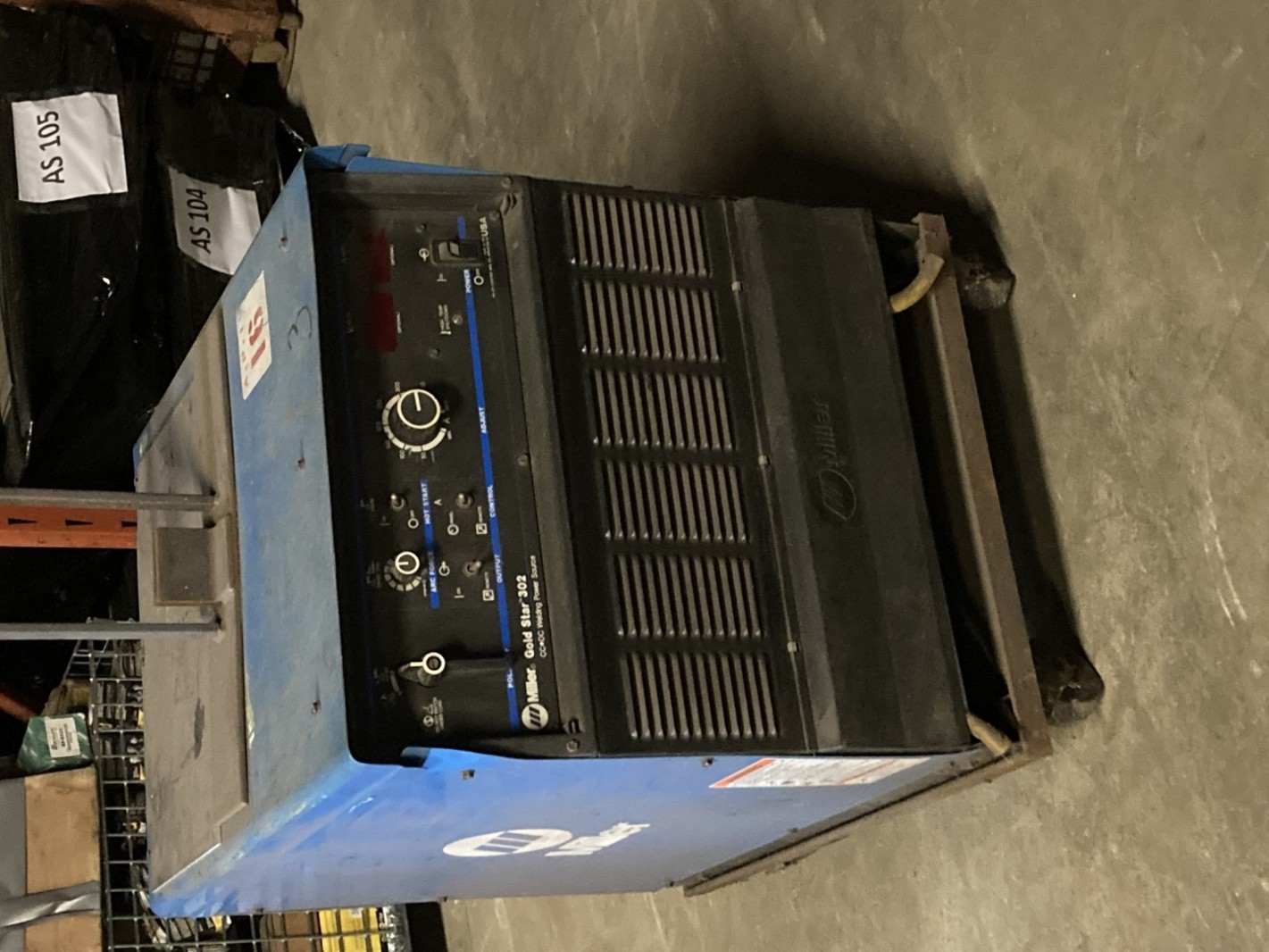 Miller CC DC Goldstar 302 Welder Welding Power Source, 3-PH , 903398 ...