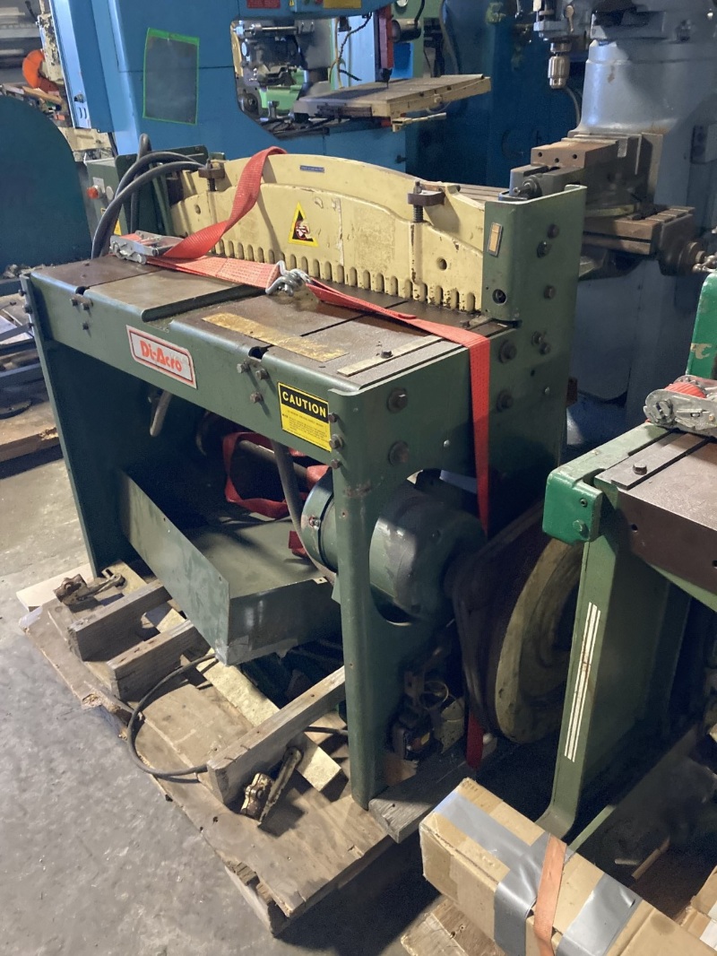 Di-Acro 16g 36" Power Shear, 5 HP 208/230-460v 3 phase , 36 | Joseph ...
