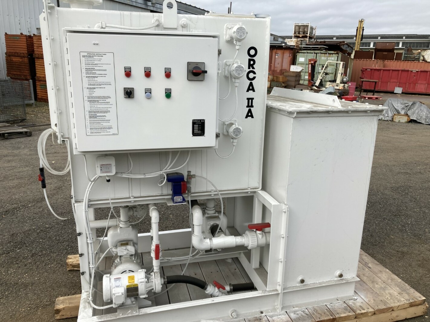 EVAC Pump & Tank System, Sewage Treatment 460v, ORCA IIA-330 | Joseph ...
