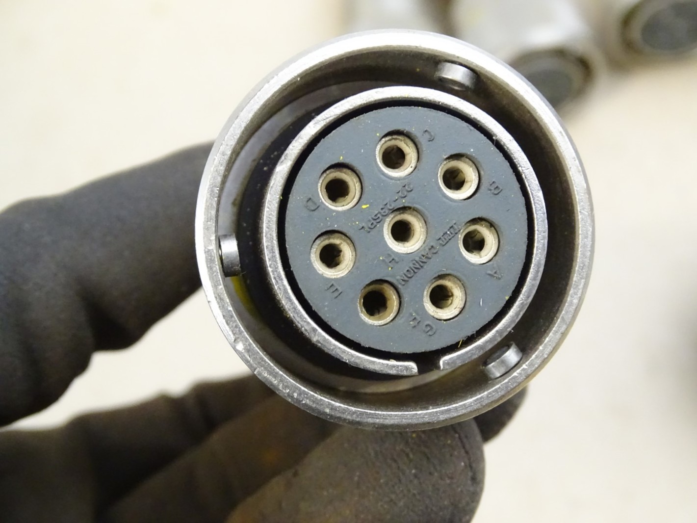 Cannon Female Pin Connectors , CGL120015-65 | Joseph Fazzio, Incorporated
