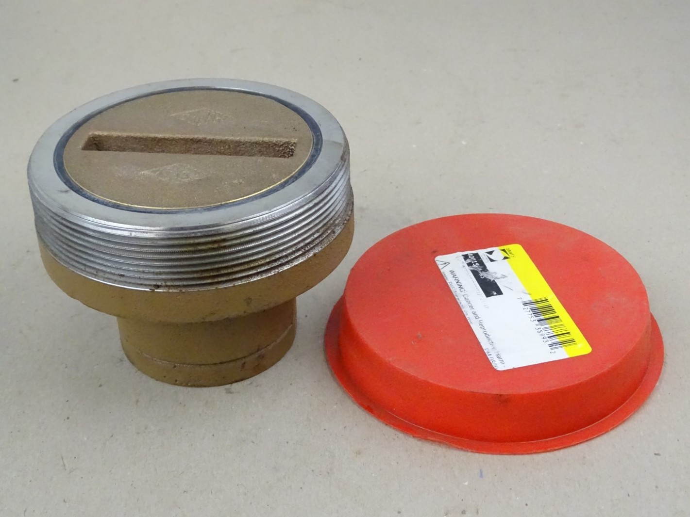 Smith Floor Cleanout Body With Plug , 4001S03-NS | Joseph Fazzio ...
