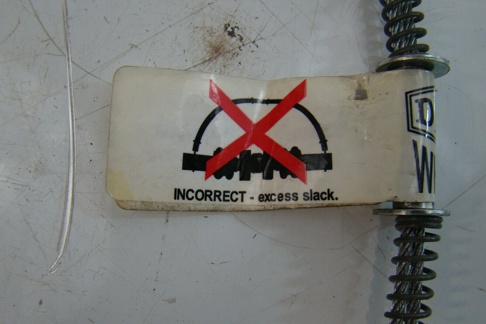 Dixon Boss Whipcheck Safety Cable | Joseph Fazzio, Incorporated