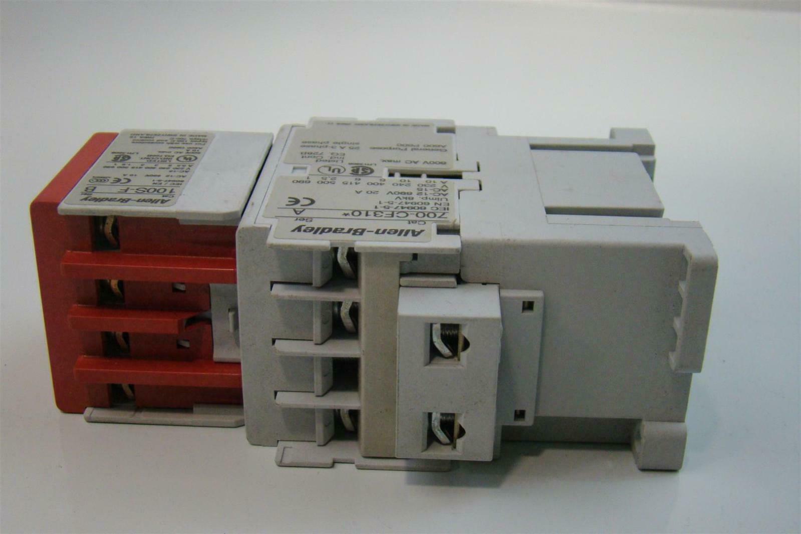 Allen-Bradley GuardMaster Relay 110v coil 600VAC 700-CF310,100S-F ...