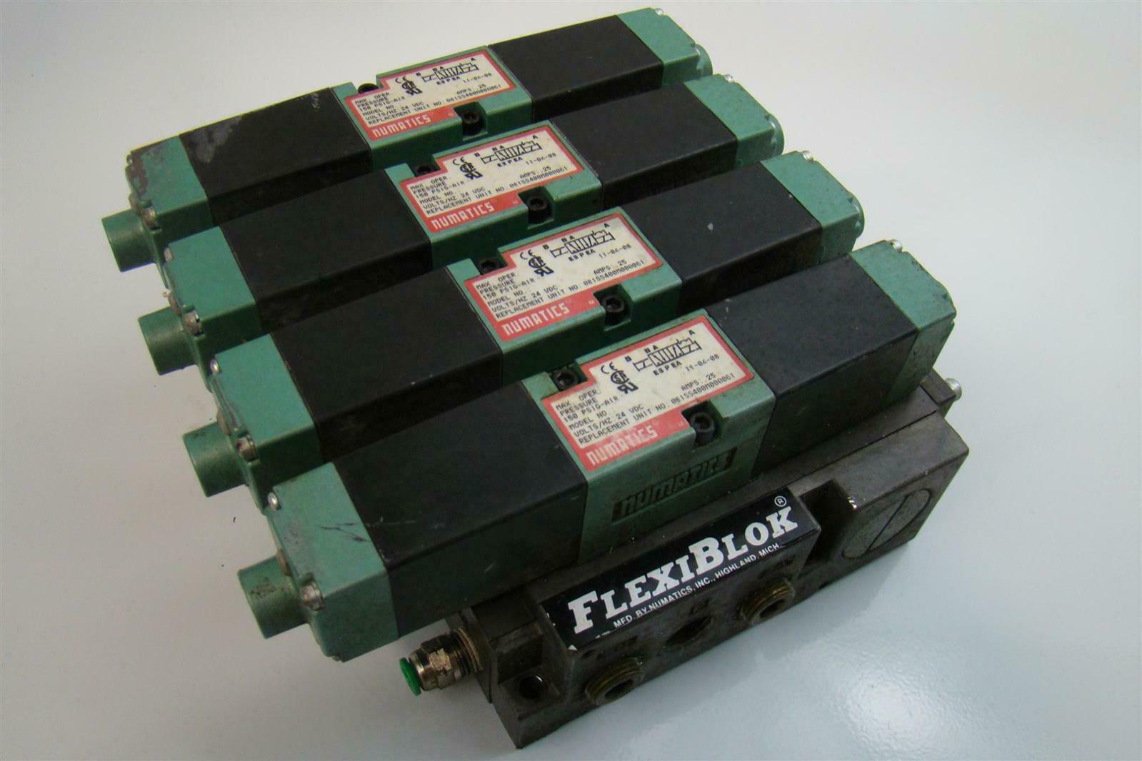 Numatics Pressure 150 PSIG-Air 24VDC 25Amps 081SS400M000061 with ...