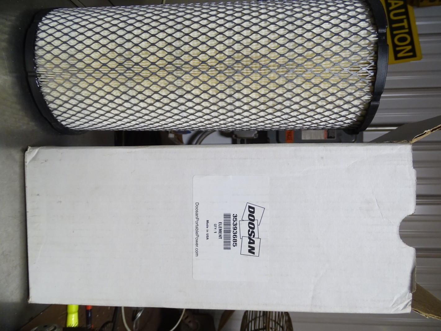 Doosan Air Filter , 35393685 | Joseph Fazzio, Incorporated
