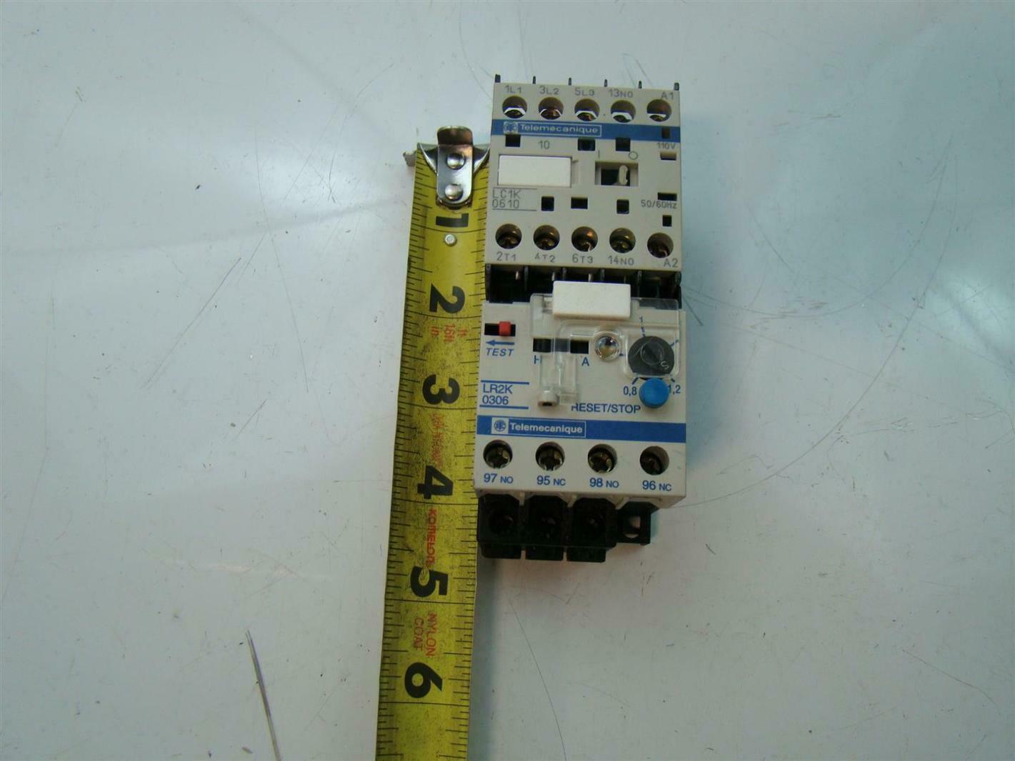 Telemecanique Contactor LC1K0610 With Overload LR2K036 | Joseph Fazzio ...
