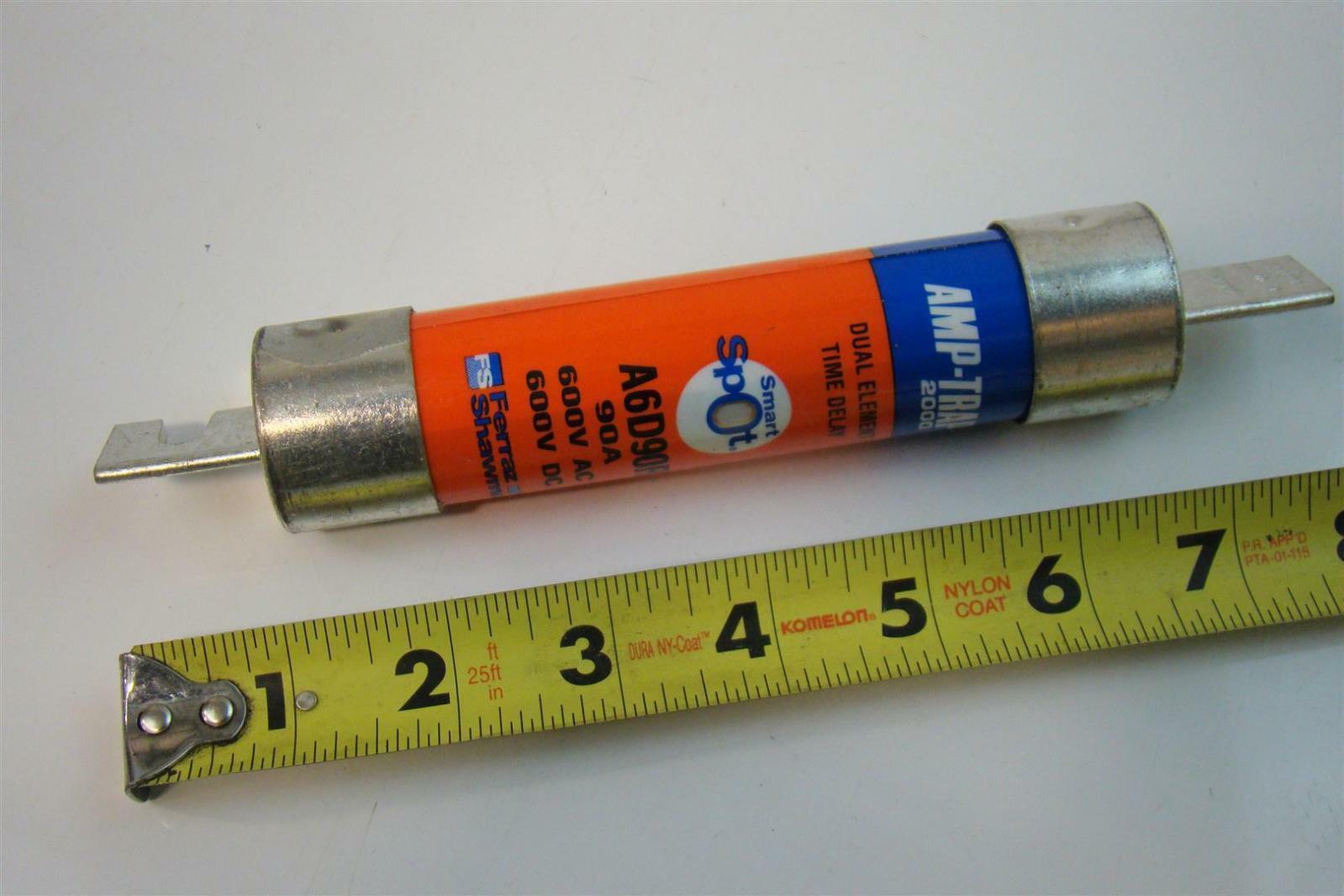 Ferraz Shawmut Dual Element Time Delay Smart Spot Amp-Trap 2000 600Vac ...