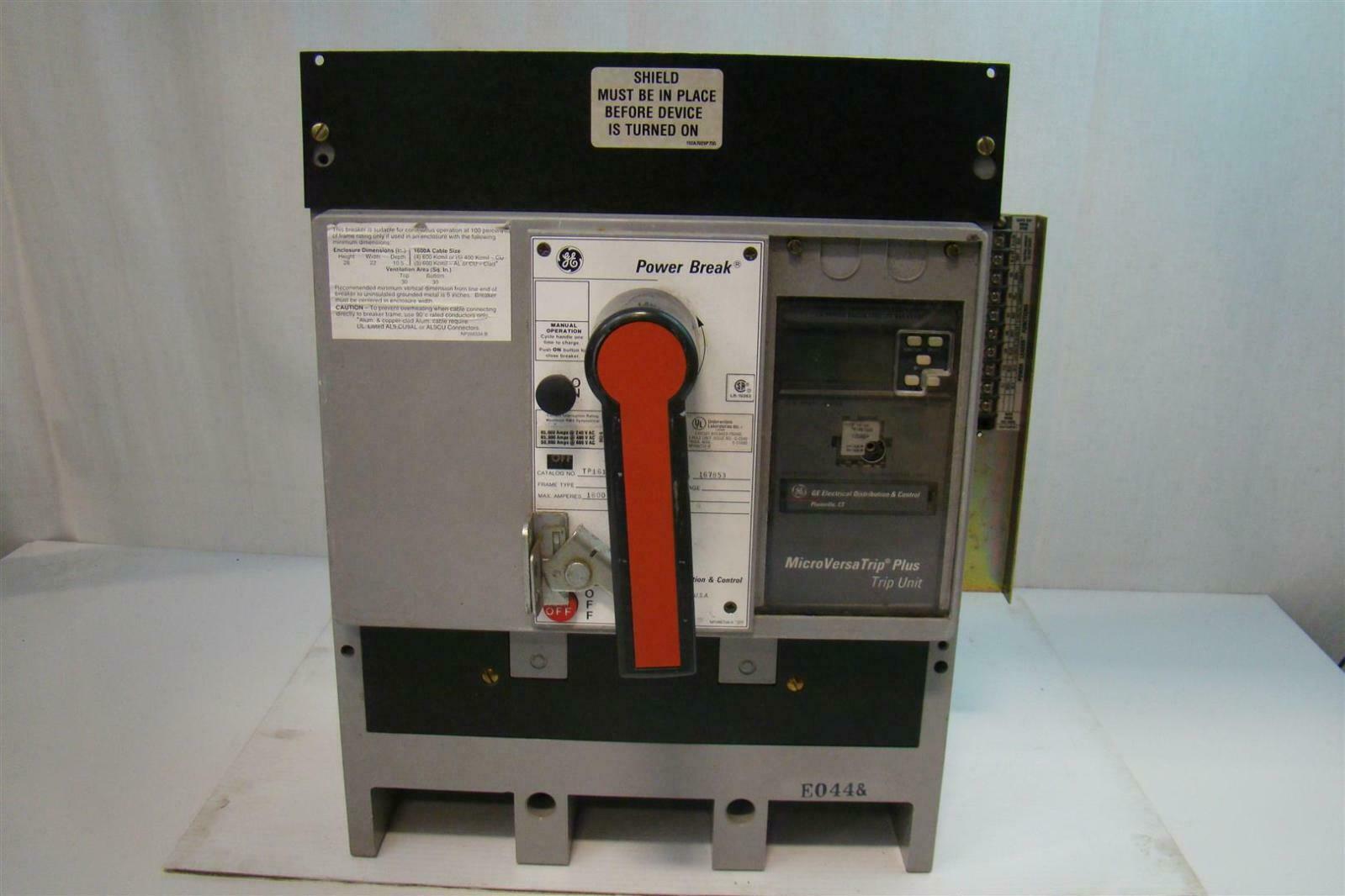 GE Electrical Distribution & Control MicroVersaTrip Plus Trip Unit ...