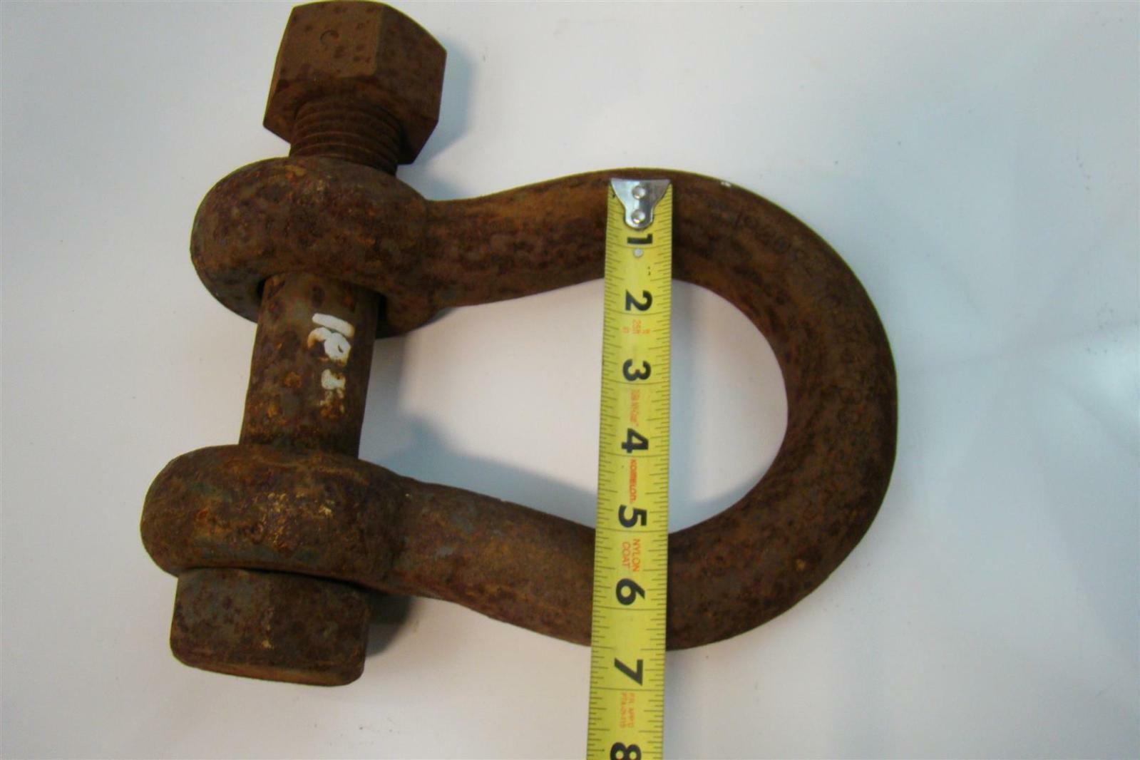 1-1/2" Used Shackle 19207-10944788-9MER32400 | Joseph Fazzio, Incorporated