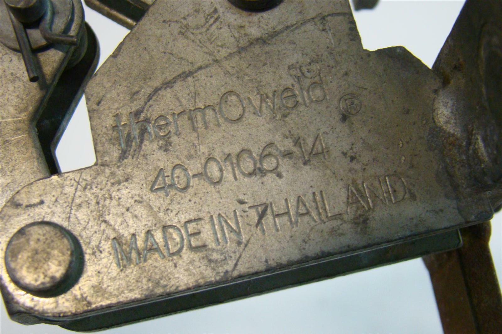 ThermOweld Mold Clamp40-0106-14 | Joseph Fazzio, Incorporated