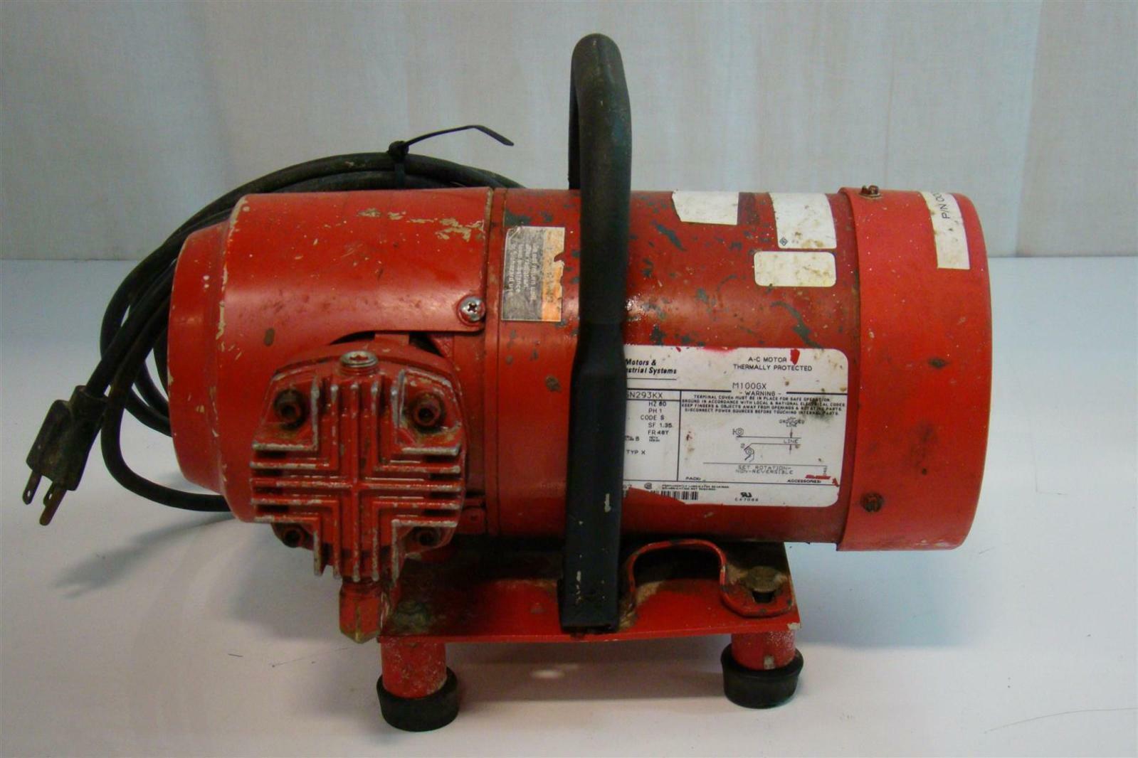 GE Motors and Industrial System 1/6HP 115V 1PH 60Hz 1725RPM Pump ...