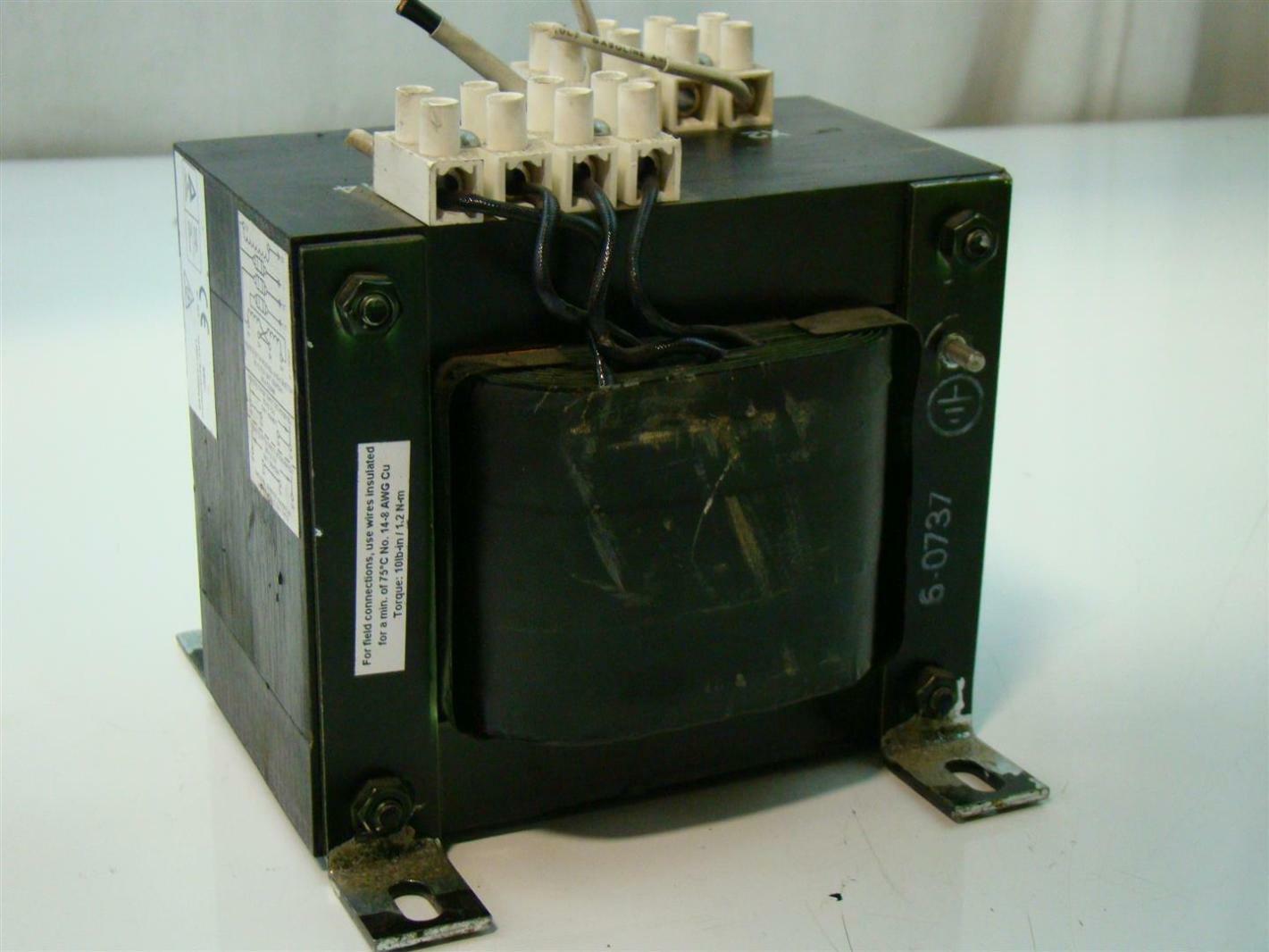 Allen-Bradley Industrial Control Transformer 60/50Hz 1202/110v 1Kva ...