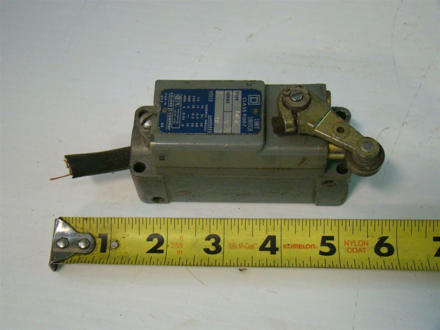 Square D Limit Switch 115/230V C CE AW12 | Joseph Fazzio, Incorporated