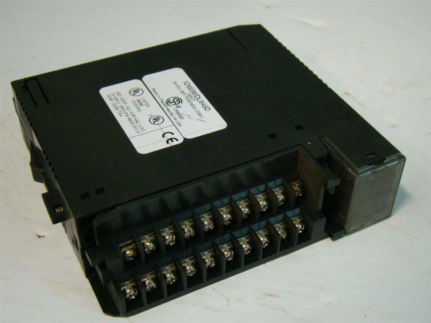 Fanuc Input Module 24VDC IC693MDL645D | Joseph Fazzio, Incorporated