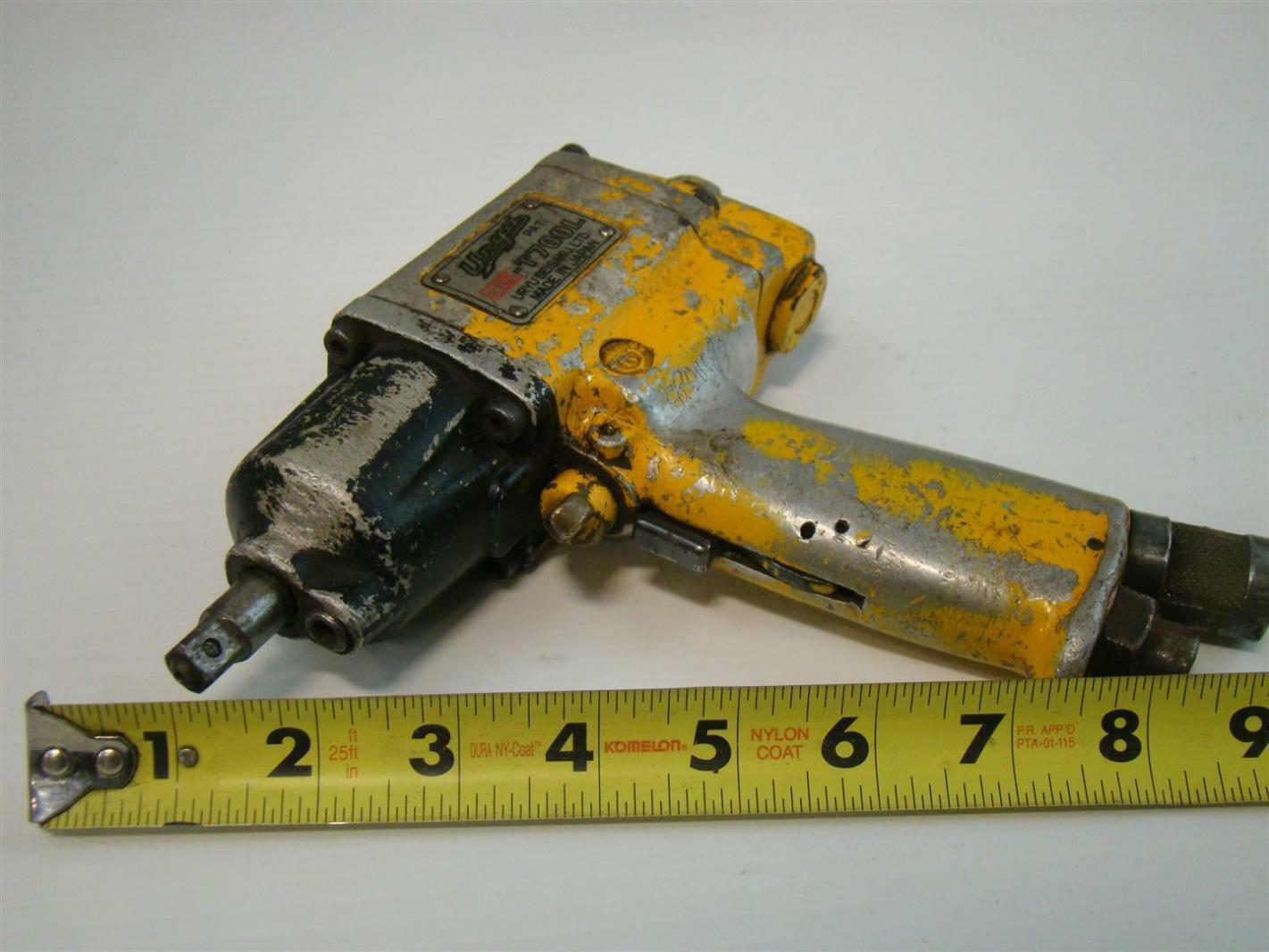 Uryu 3/8" Pneumatic Impact Gun 69175 UX-T700L | Joseph Fazzio, Incorporated