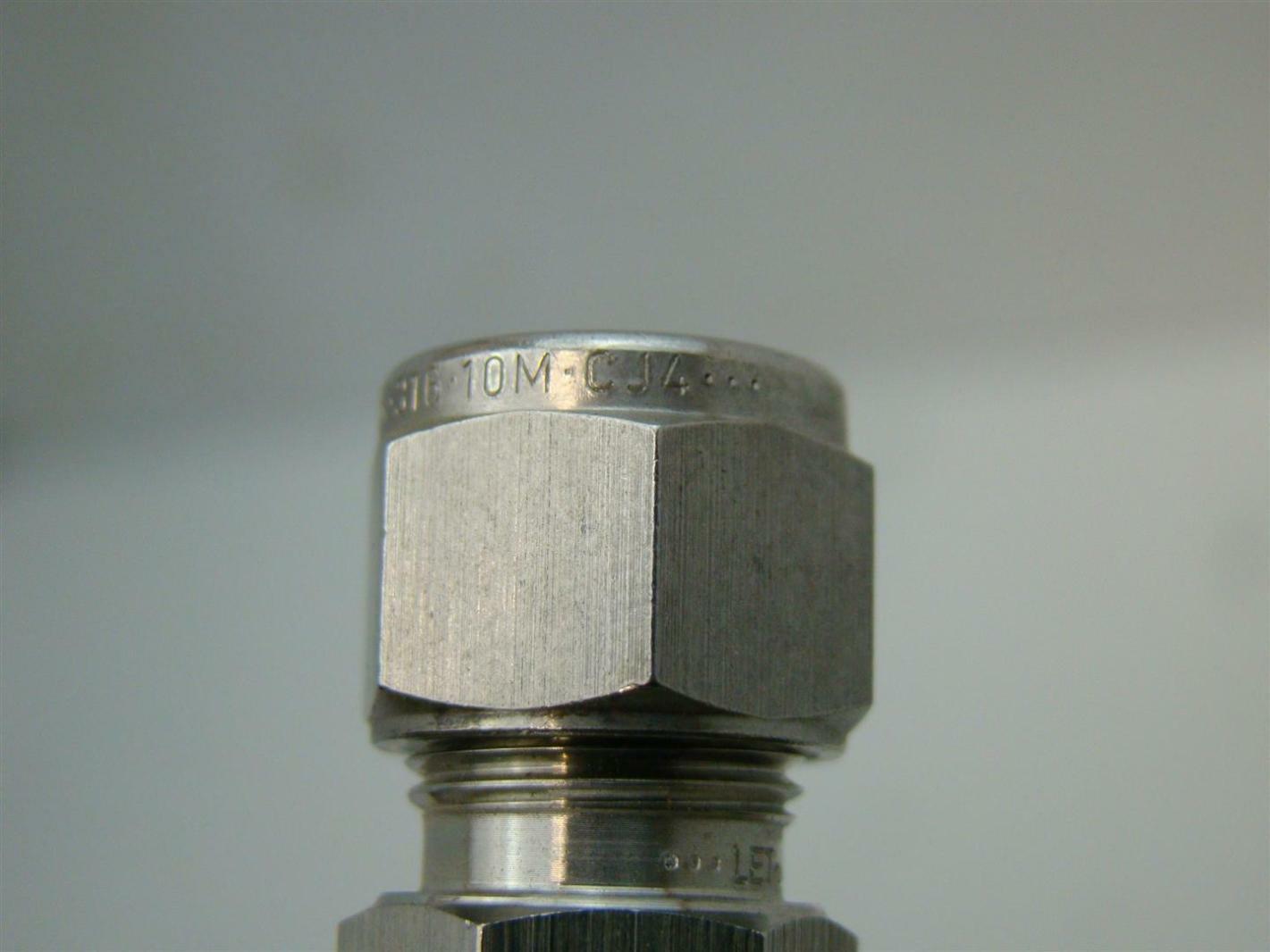 (3) Ham-Let Let-Lok 3/8" Tube fittings 316 10M CJ4 | Joseph Fazzio ...