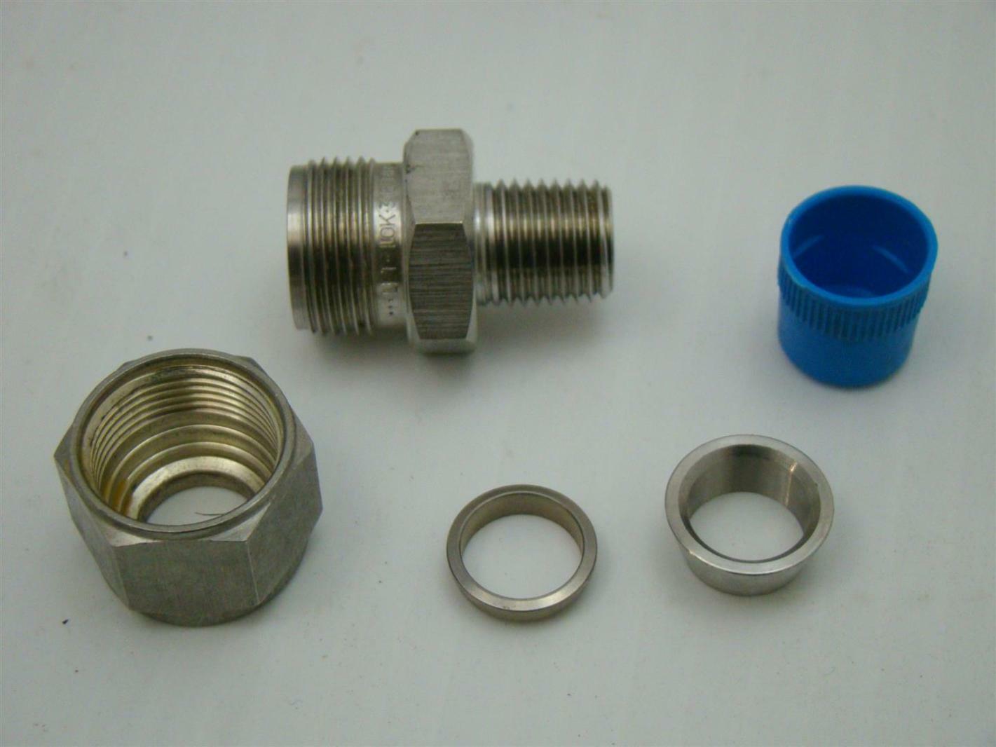 (5) Let-Lok Fitting 316 Stainless Tube BB7 316 12M EX4 | Joseph Fazzio ...