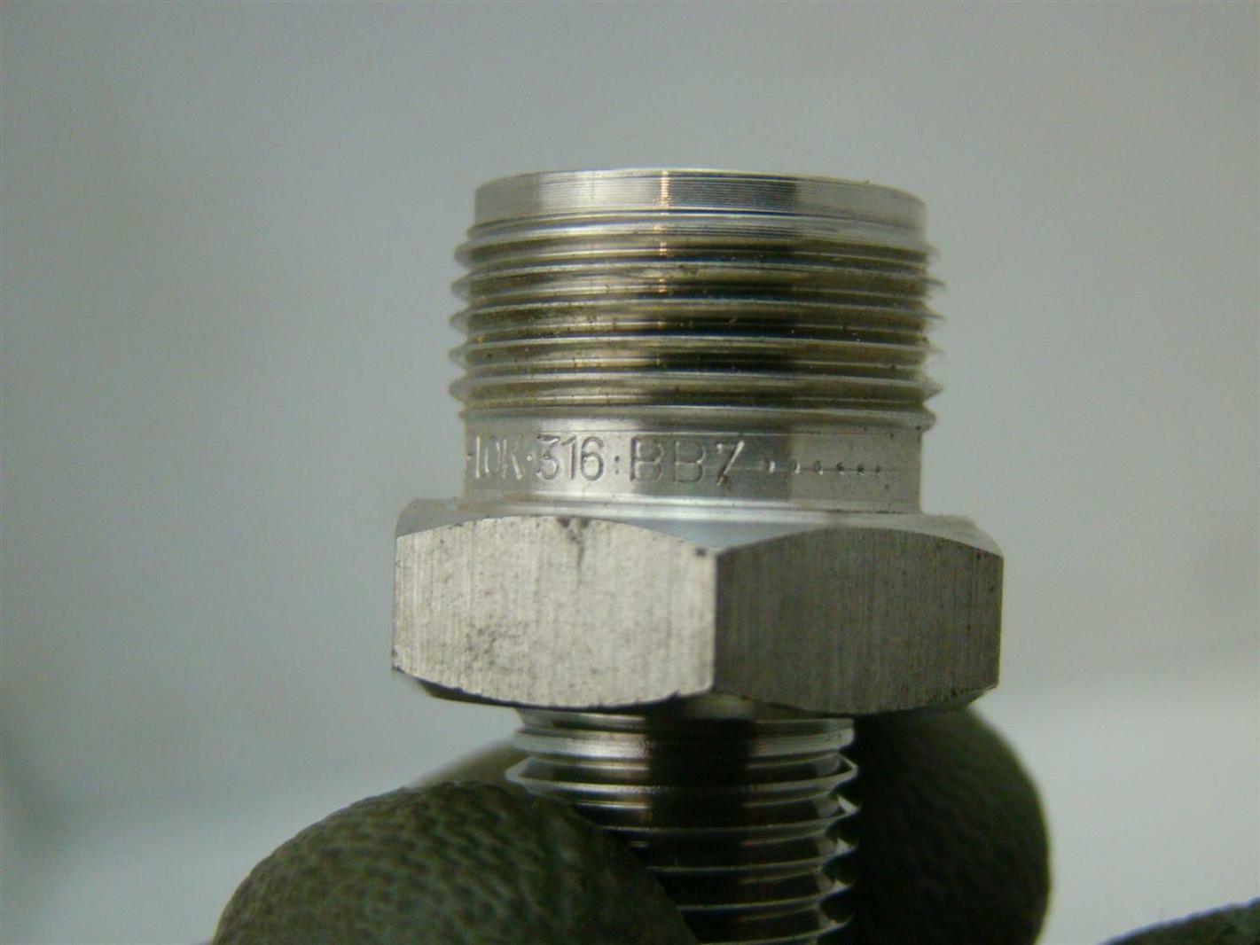 (5) Let-Lok Fitting 316 Stainless Tube BB7 316 12M EX4 | Joseph Fazzio ...