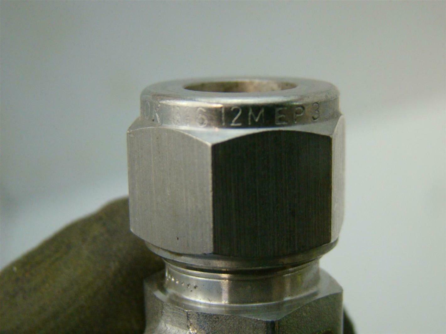 (5) Ham-Let Let-Lok 1/4" SL3 316 Stainless Fittings 12M EP3 | Joseph ...