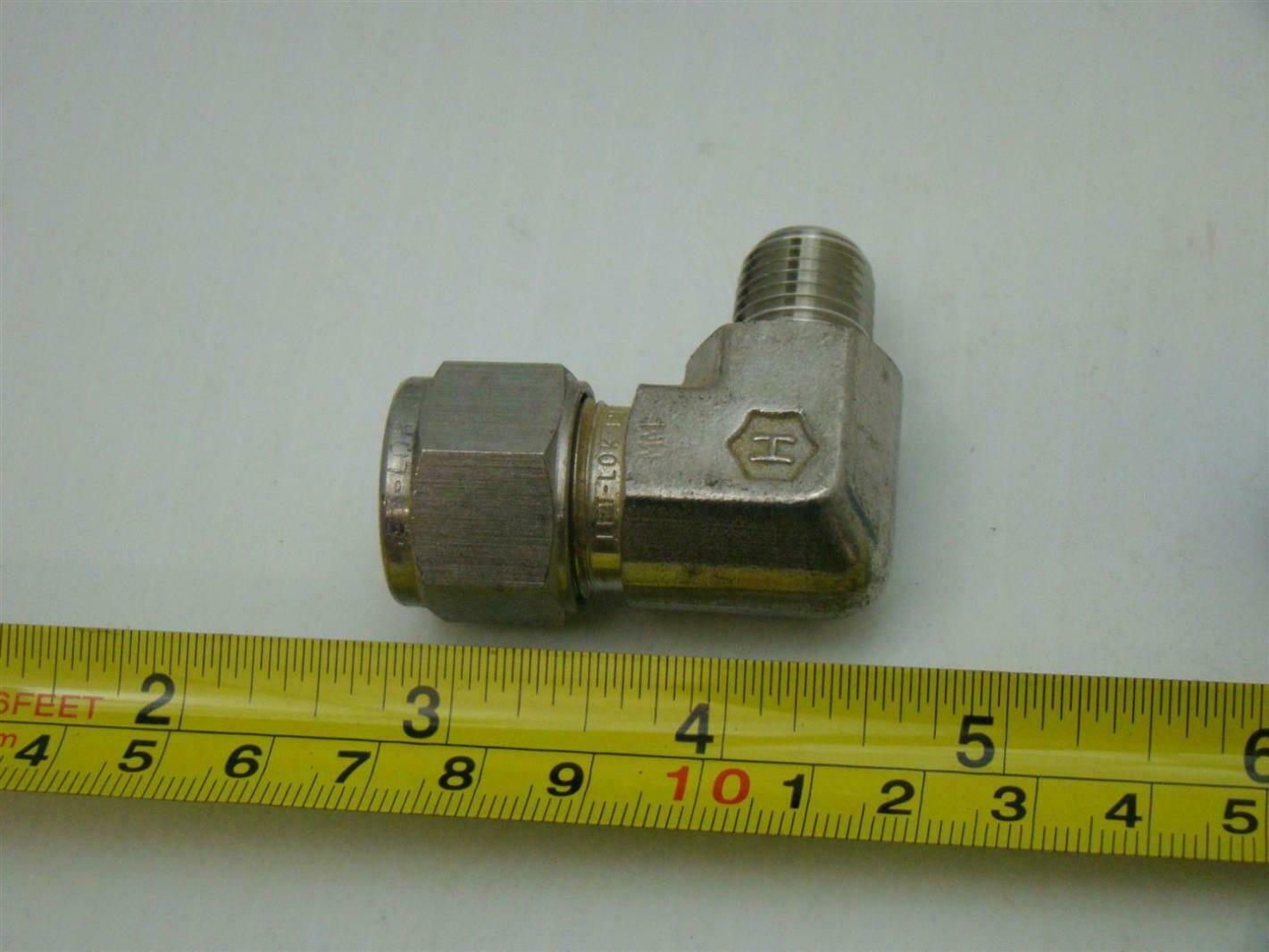(5) Ham-Let Let-Lok 1/4" SL3 316 Stainless Fittings 12M EP3 | Joseph ...