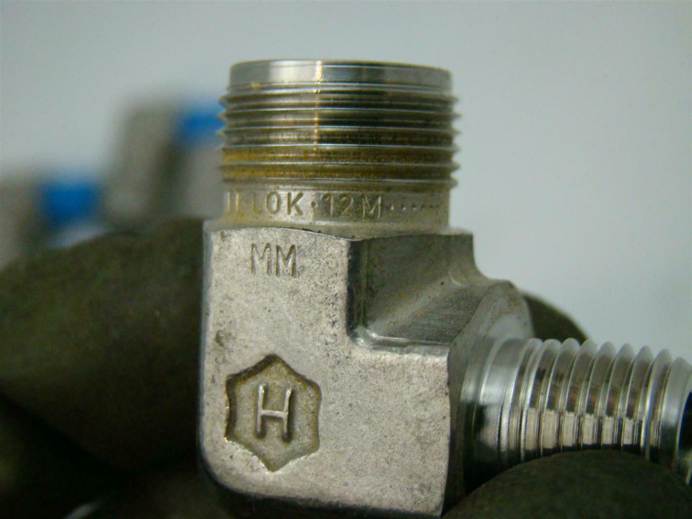 (5) Ham-Let Let-Lok 1/4" SL3 316 Stainless Fittings 12M EP3 | Joseph ...