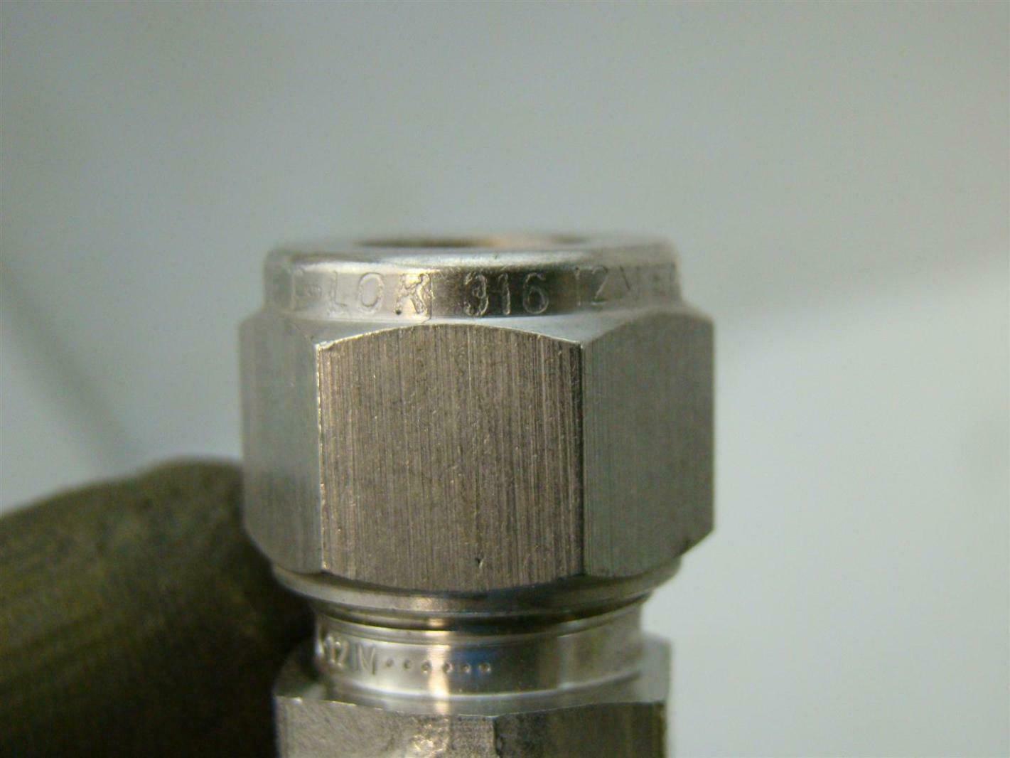 (5) Ham-Let Let-Lok 1/4" SL3 316 Stainless Fittings 12M EP3 | Joseph ...