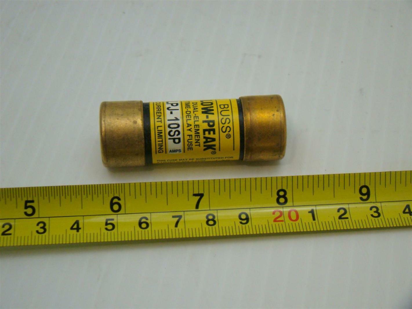 (8) Buss Low-Peak Dual-Element Time-Delay Fuse Current Limiting LPJ ...