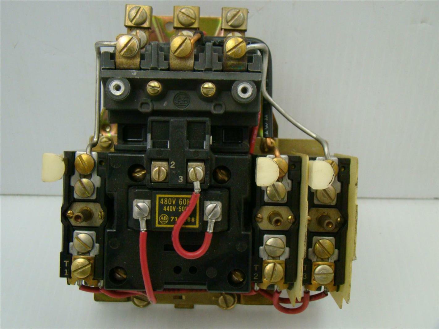 Allen-Bradley Motor Starter 440/480V 709-B0B103 71A288 | Joseph Fazzio ...
