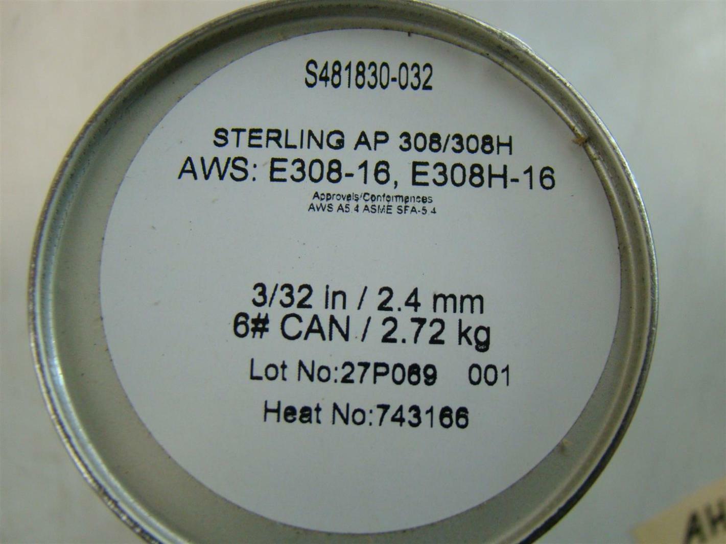 (3) McKay Sterling AP 308/308H 3/32in/2.4mm S481830-032 | Joseph Fazzio ...