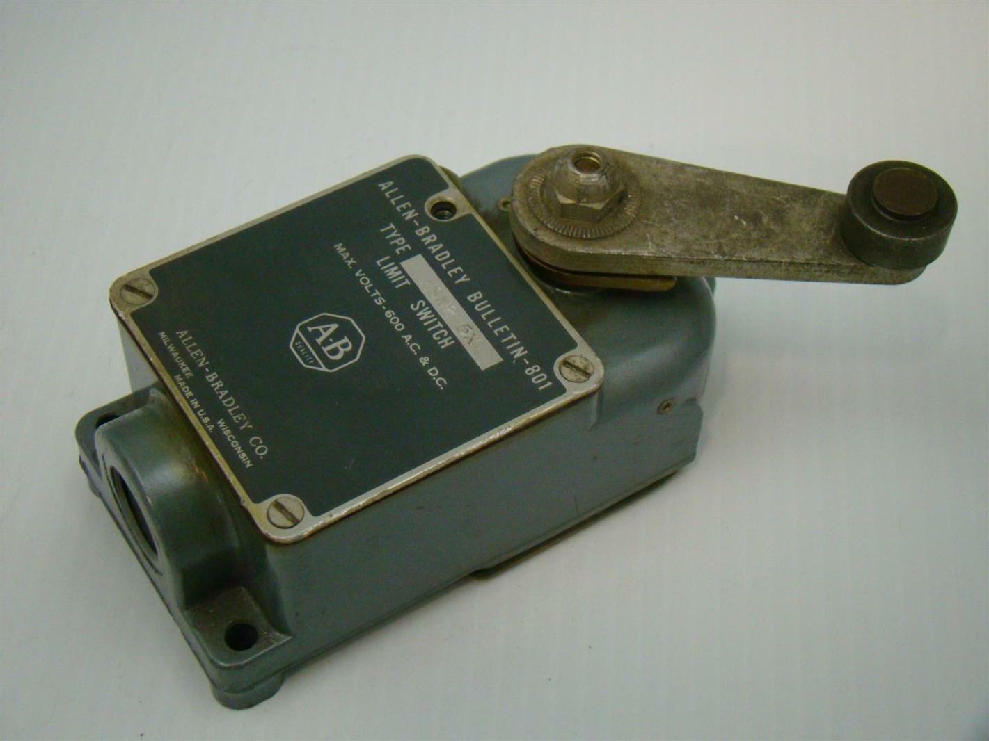 Allen-Bradley Limit Switch 600AC ASN2-5X | Joseph Fazzio, Incorporated