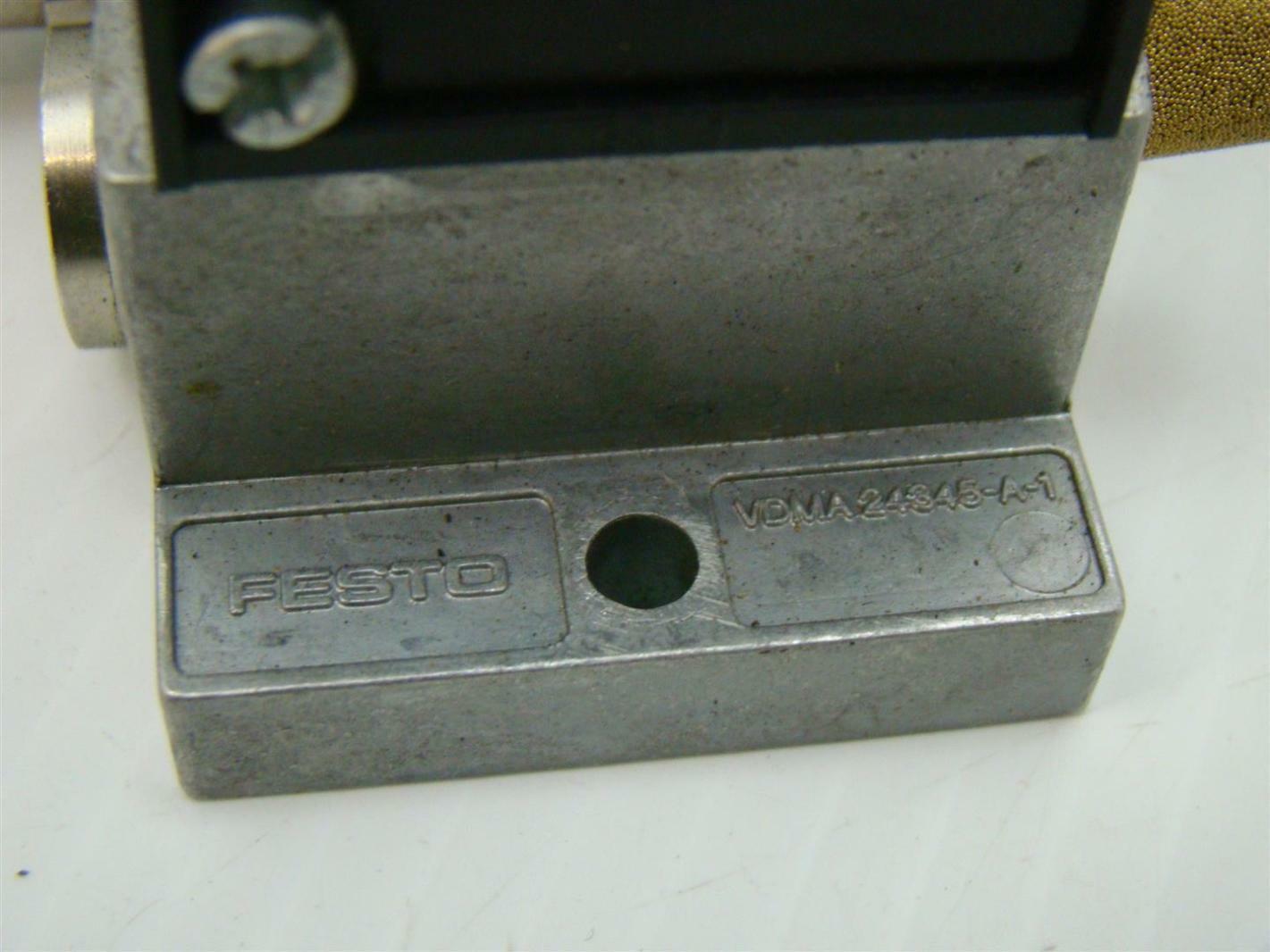 Festo VALVE SINGLE BASE PLATE MN1H-3/2-D-1 C 159688 VDMA24345-A-1 ...