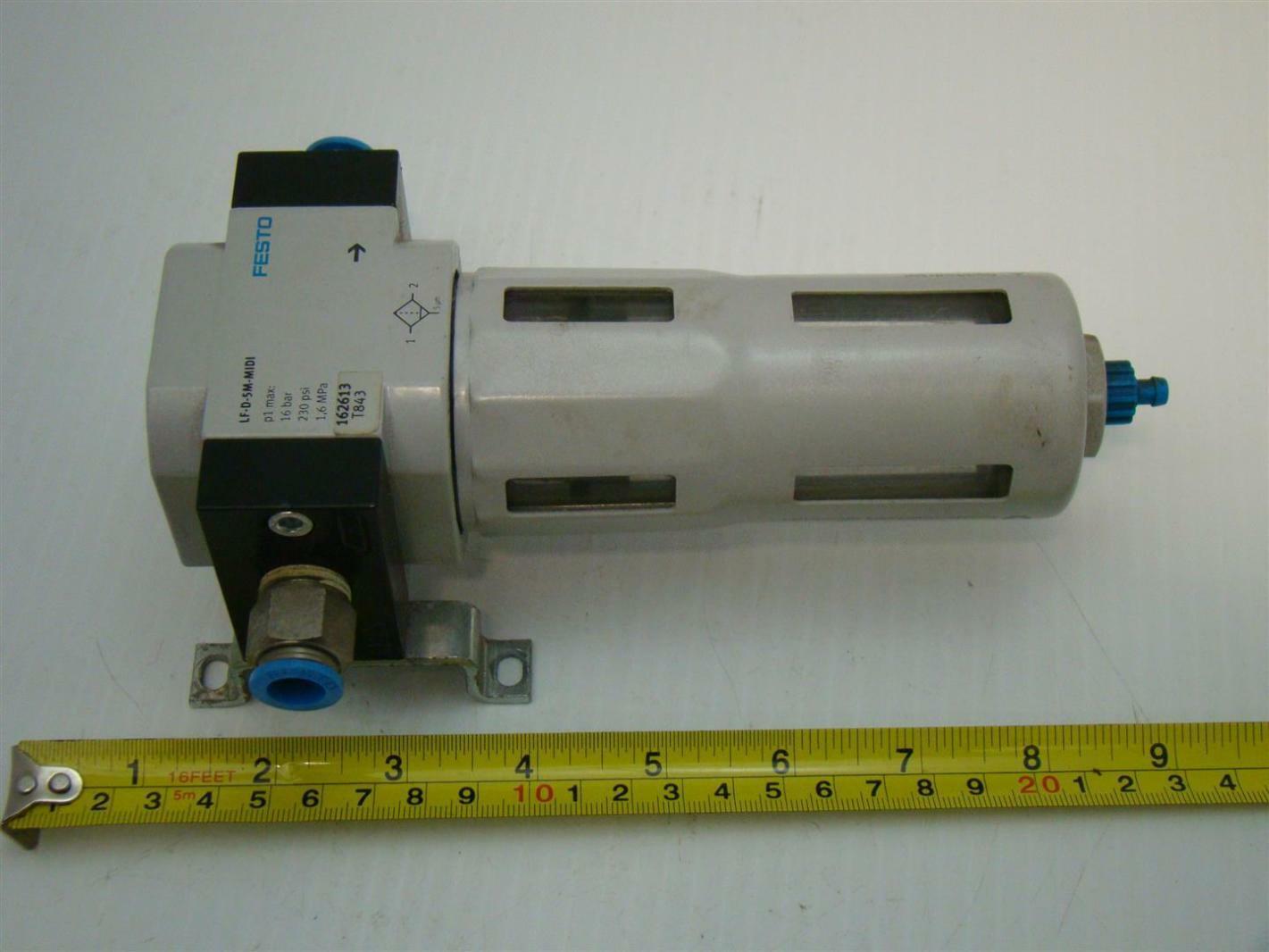 Festo FILTER 162613 T843 16Bar 230psi LF-D-5M-MIDI | Joseph Fazzio ...