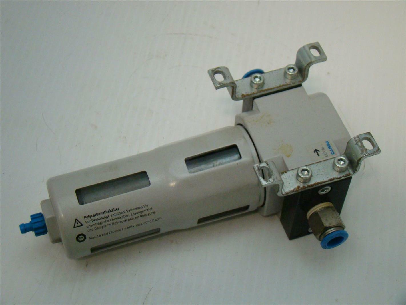 Festo FILTER 162613 T843 16Bar 230psi LF-D-5M-MIDI | Joseph Fazzio ...
