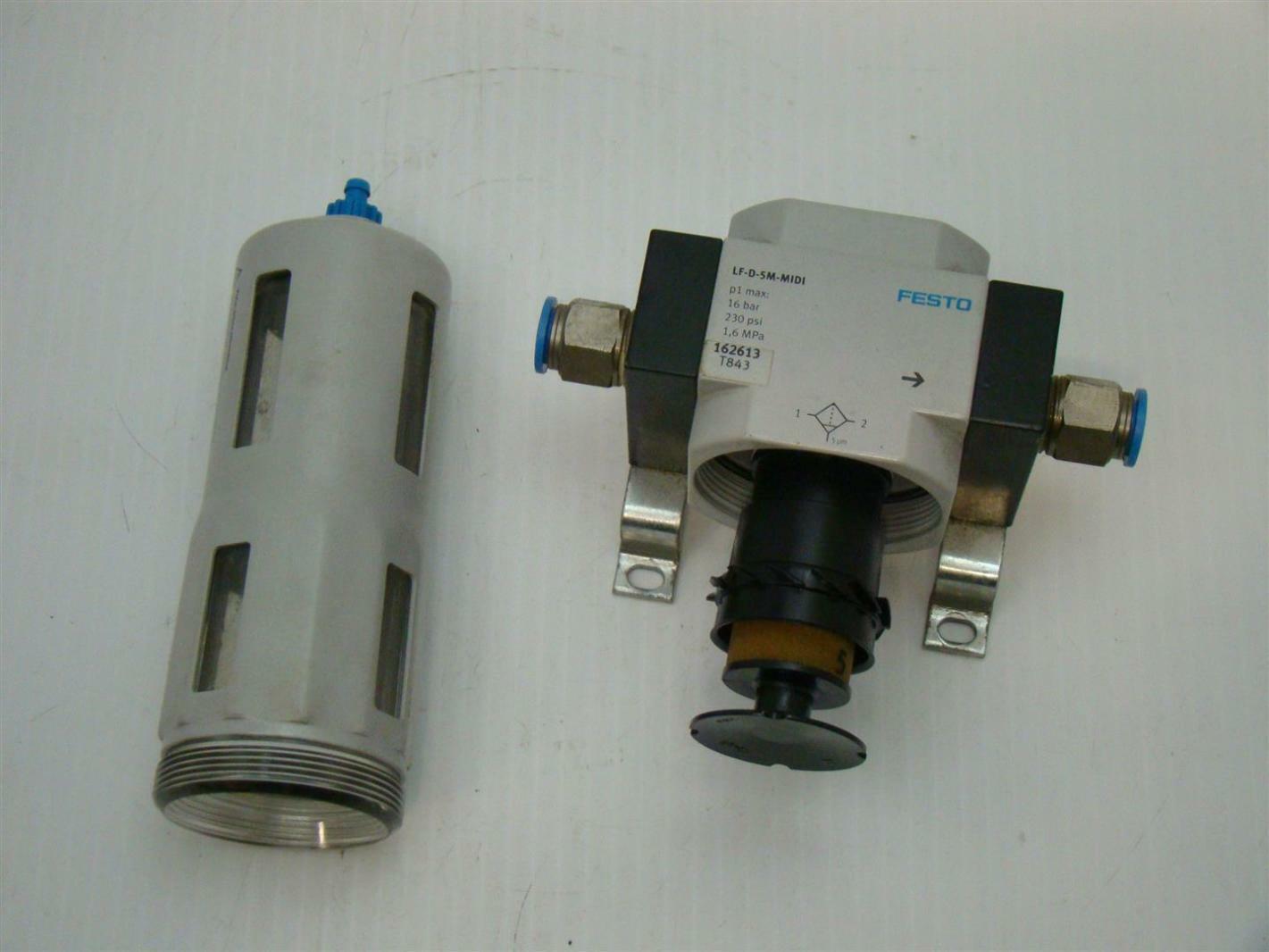 Festo FILTER 162613 T843 16Bar 230psi LF-D-5M-MIDI | Joseph Fazzio ...
