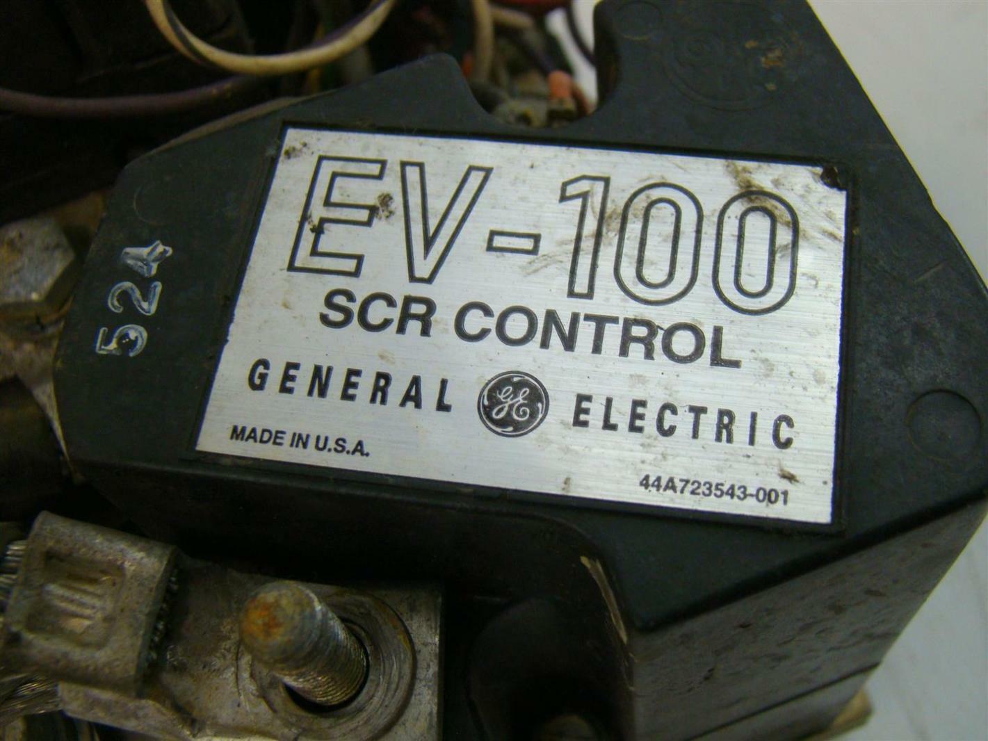 General Electric SCR Control 259A8133P2 EV-100 104086 Crown Order ...