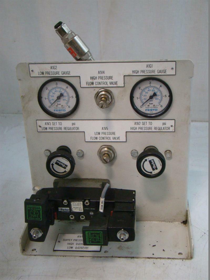 Hydraulic Control Station Panel diverter valve | Joseph Fazzio ...