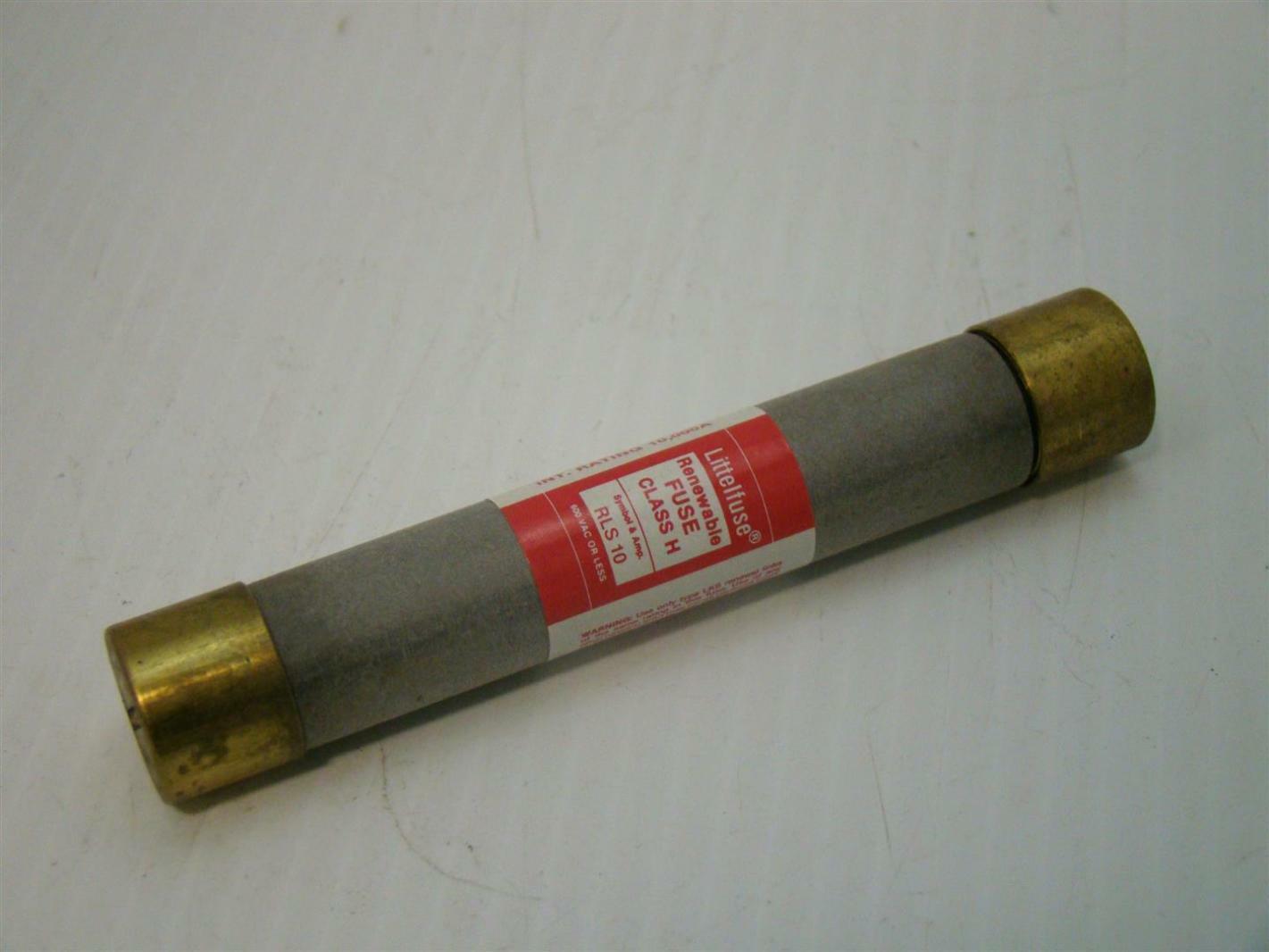 Littelfuse Renewable fuse Class H RLS10 | eBay