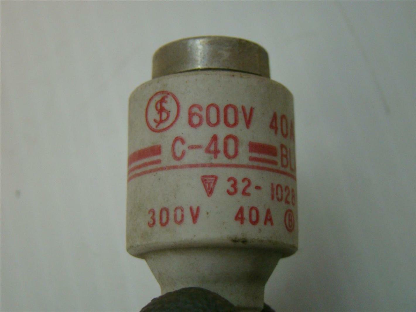 C-40 600V 40a Fuse BLA040D | Joseph Fazzio, Incorporated