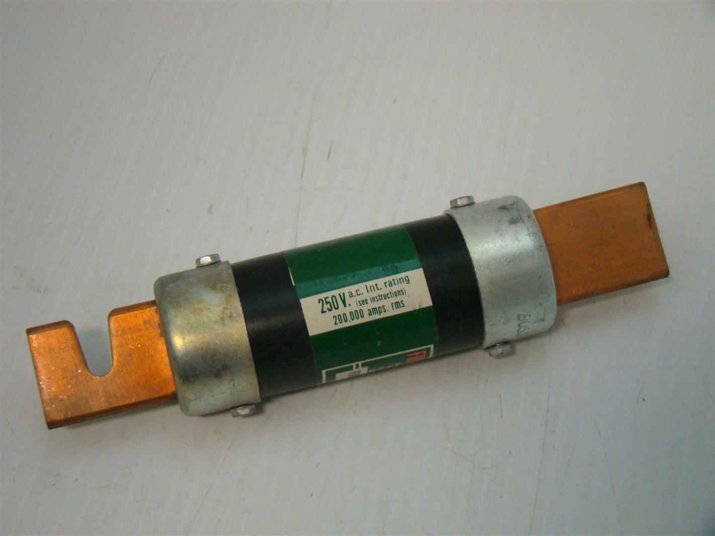 Fusetron Dual Element Time Delay Current Limiting Class RK Fuse 150amp ...