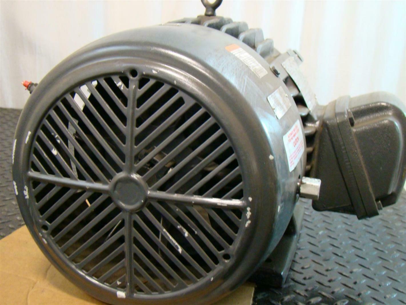 US Motors Emerson Electric Motor 15HP 230/460V 3Ø 1775Rpm AF96 X15E2B ...