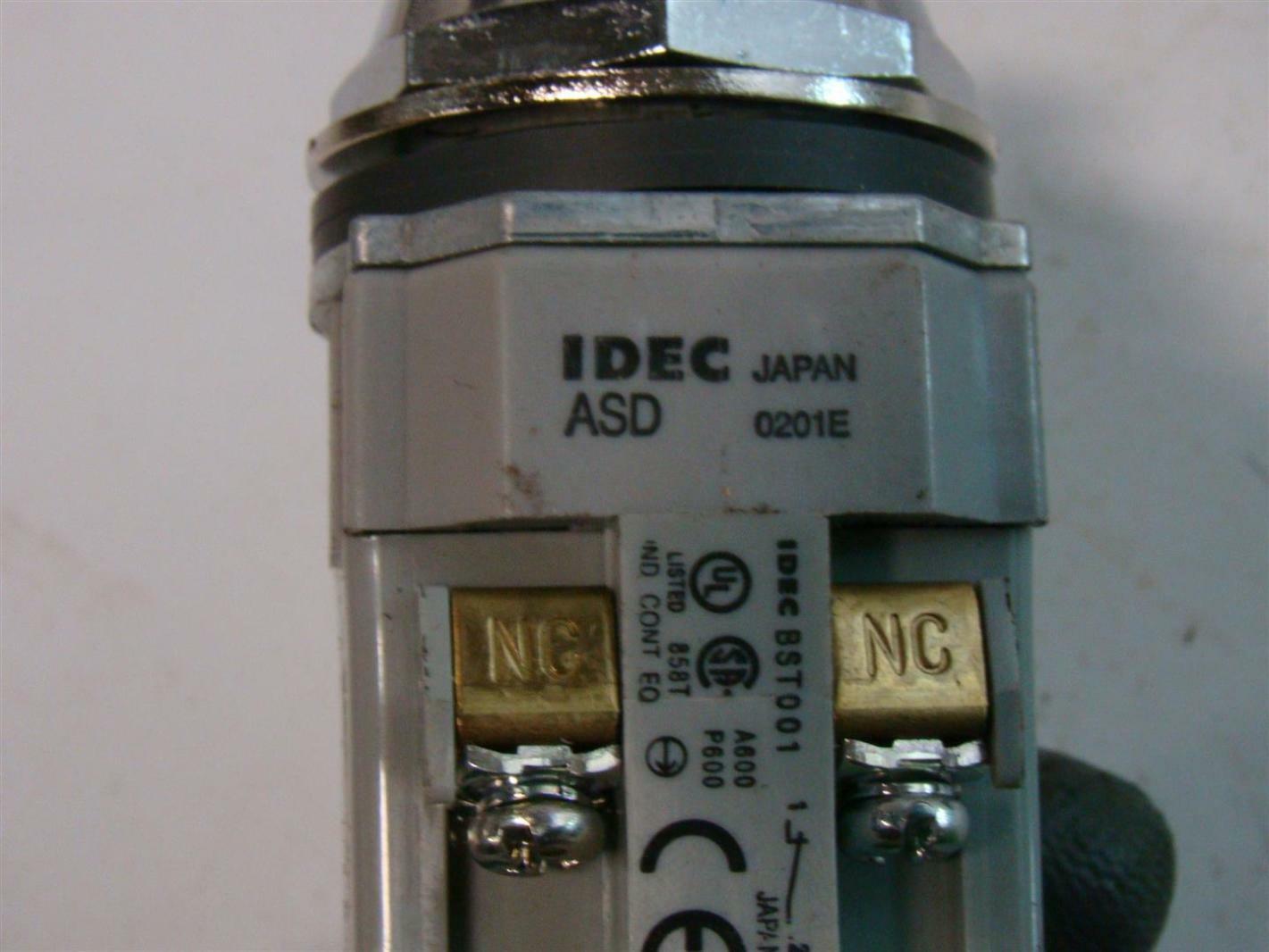 Idec Selector Switch 120V-600Vac 10A ASD222N | Joseph Fazzio, Incorporated