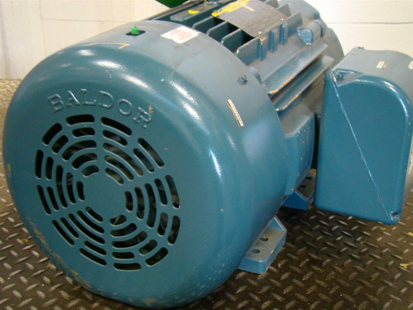 Baldor Super E Motor 30HP 1770RPM 230/460V 72/36Amps PH3 EJMM4104 ...